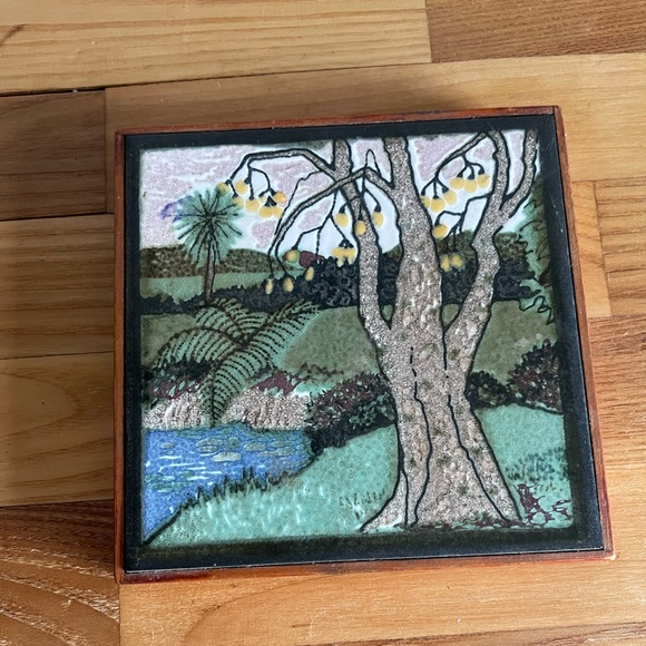 Accents | Vintage Hand Painted Tile | Poshmark